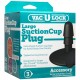DJ1010-10-BX Vac-U-Lock Large Black Suction Cup Plug Honey's Place