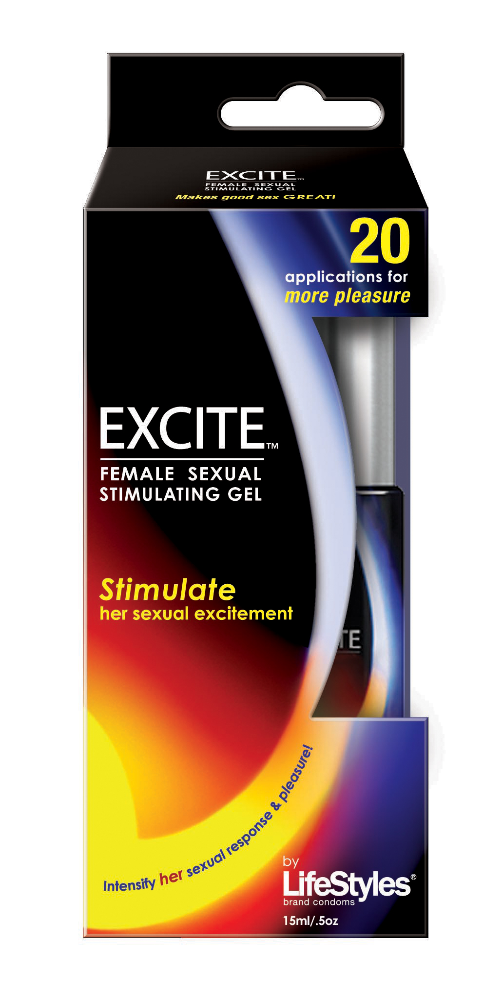 LS7901 Lifestyles Excite Female Sexual Stimulating Gel 15 Ml 0 5 Oz