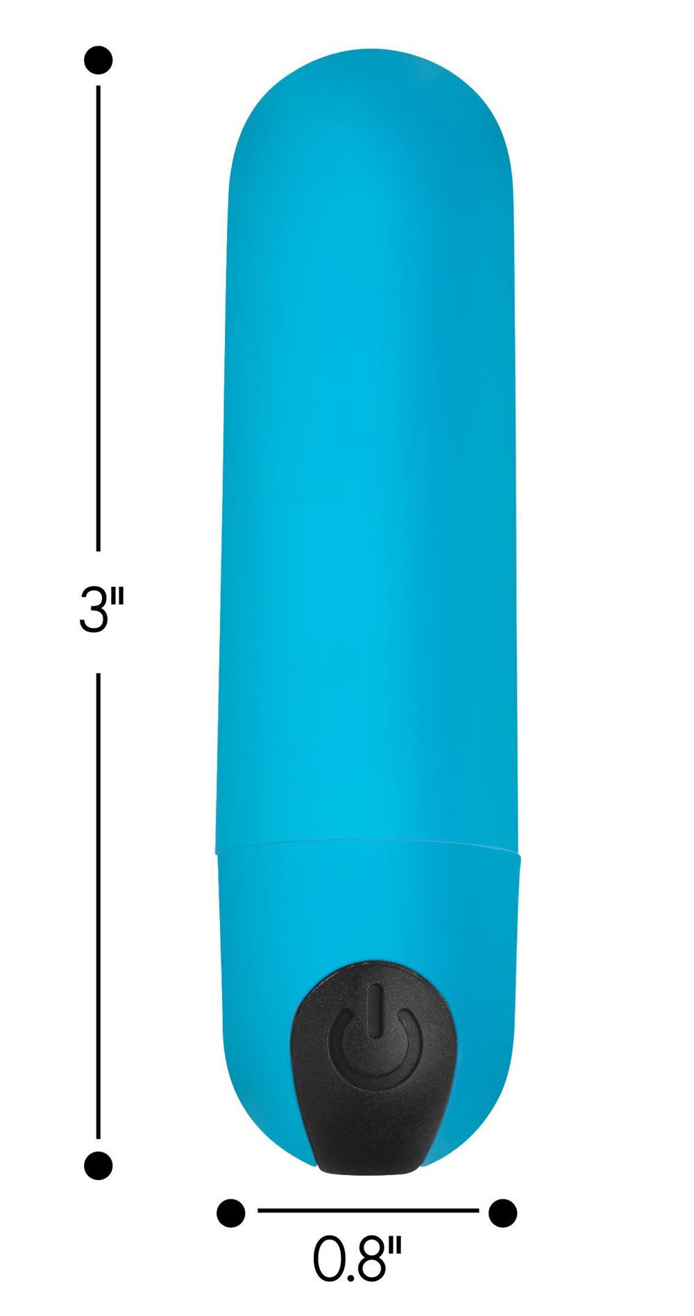 BNG-AG366-BLU Bang Vibrating Bullet With Remote Control - Blue Honey's ...