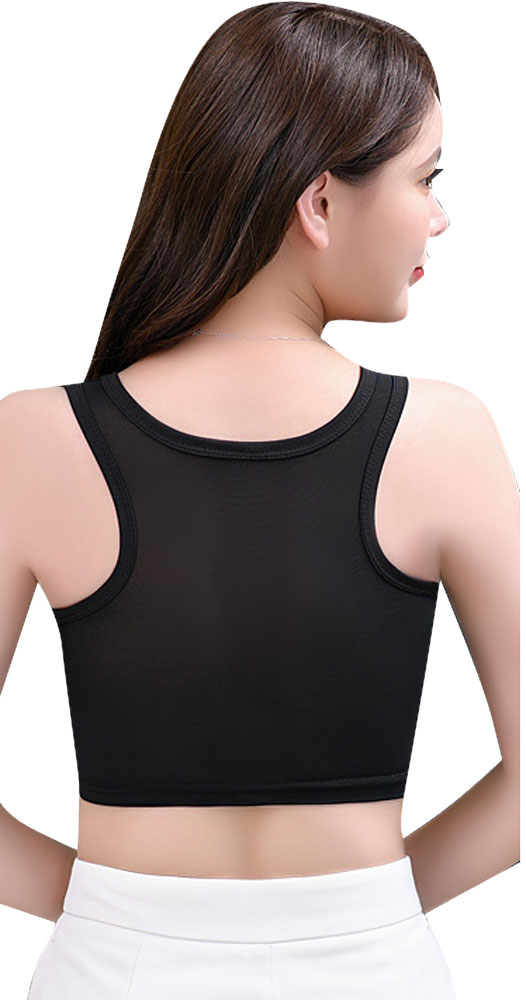 GFL-4936 Gender Fluid Chest Compression Binder - 3xl - Black Honey's Place