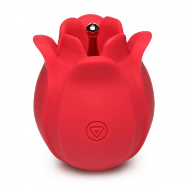 INM-AH104 Orchids Wild Vibrating Pinpoint Rose Tickler - Red Honey's Place